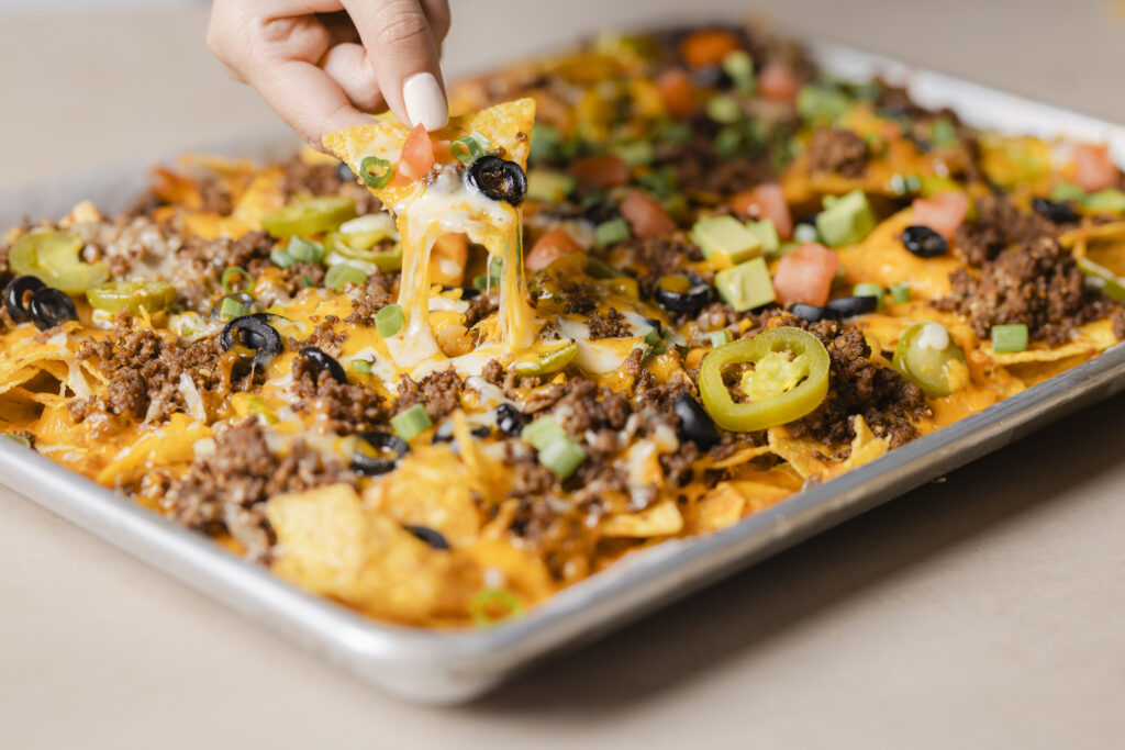 Cheesy loaded nachos - BC Dairy