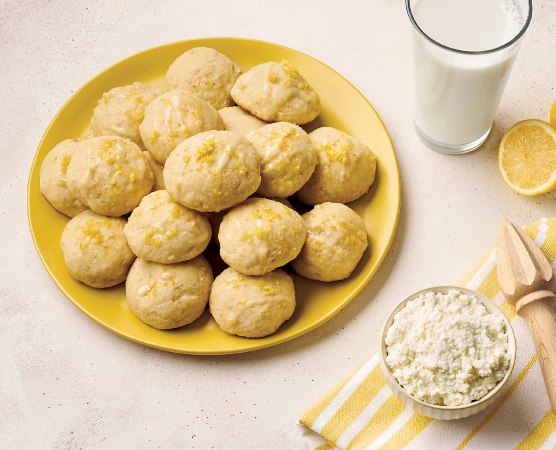 Lemon Ricotta Cookies - BC Dairy